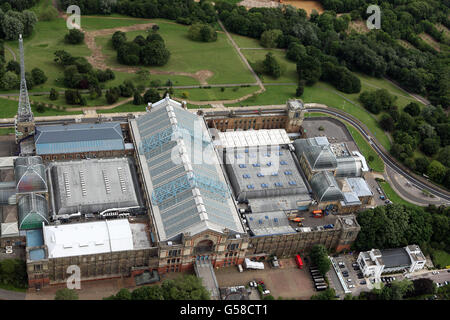 Aerial view of Alexandra Palace in North London Stock Photo - Alamy