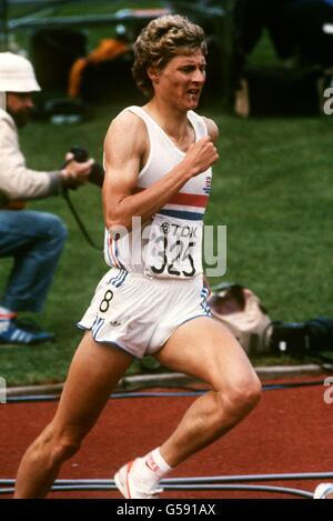 STEVE CRAM British middle distance runner at European Championship in ...