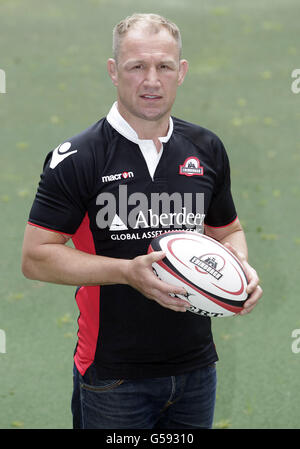 Rugby Union - Edinburgh Photocall - Neil Back - Murrayfield Stadium ...