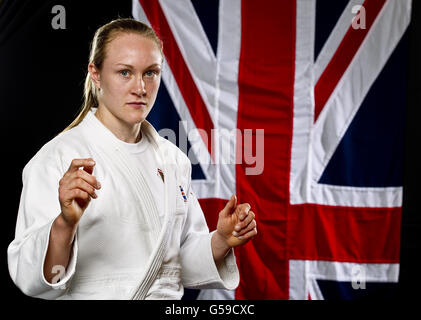 Great Britain's Gemma Howell during the photocall at the Velodrome in ...