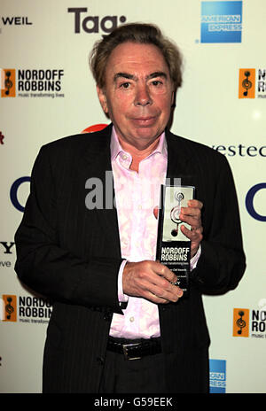 Andrew Lloyd Webber The Nordoff Robbins O2 Silver Clef Awards held at ...