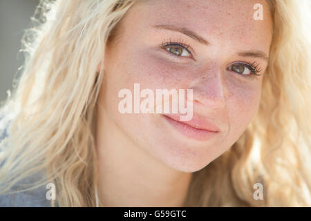Newquay based surf model Lucie Donlan Stock Photo - Alamy