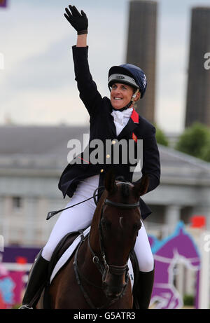 Great Britain's Tina Cook celebrates the bronze medal that she won ...