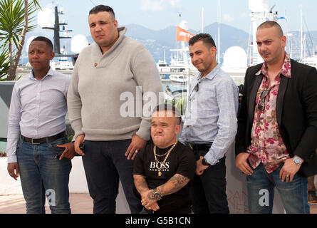 Actors Foziwa Mohamed, Foued Nabba, Tony Fourmann, Zine Darar and ...