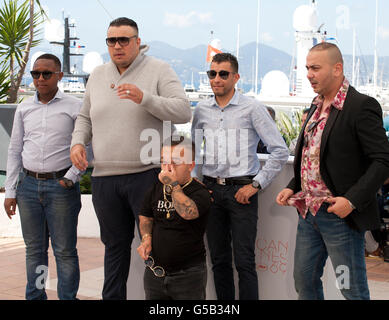 Actors Foziwa Mohamed, Foued Nabba, Tony Fourmann, Zine Darar and ...