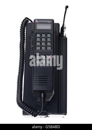 Motorola 4800X transportable mobile phone released in 1984 4500X Stock ...