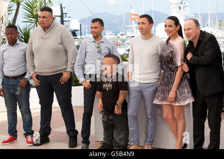 Actors Foziwa Mohamed, Foued Nabba, Tony Fourmann, Zine Darar and ...