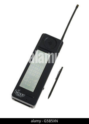 IBM Simon Personal Communicator 1st smart phone, designed by IBM for ...