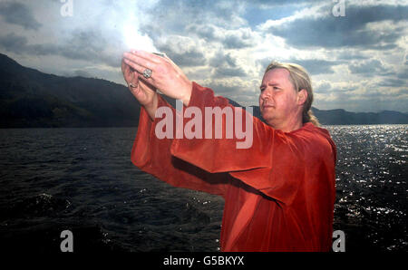 Kevin Carlyon, High Priest of the British Coven of White Witches with ...