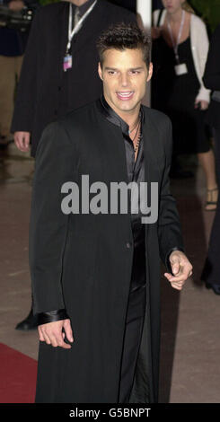 RICKY MARTIN Puerto Rican singer in 2001. Photo Jeffrey Mayer Stock ...