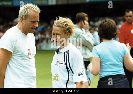 Member of the pop group Steps Faye Tozer attending the Heat Magazine ...