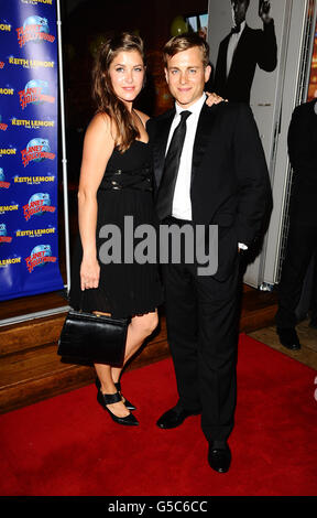 Kevin Bishop and wife Casta arrive at a screening for new film A Few ...
