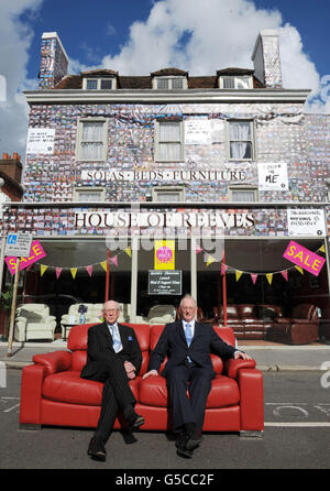 Maurice and Trevor Reeves Stock Photo - Alamy