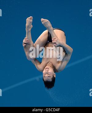 Malaysia's Yeoh Ken Nee during the Men's 3m Springboard Final Stock ...