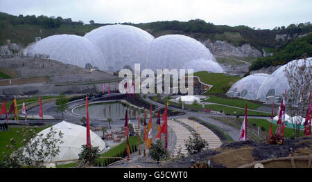 Insect house at the Eden Project, Cornwall Stock Photo - Alamy