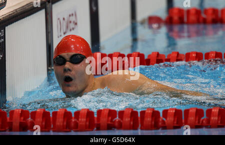 Great Britain's Sam Hynd during the men's 400m freestyle S8 heat 1 at ...
