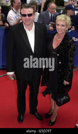 Actor Ray Winstone with his wife Leane during The Orange British ...