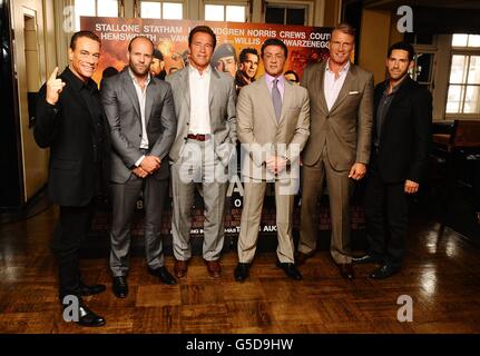 Jean-Claude Van Damme Jason Statham Arnold Schwarzeneggar Sylvester ...