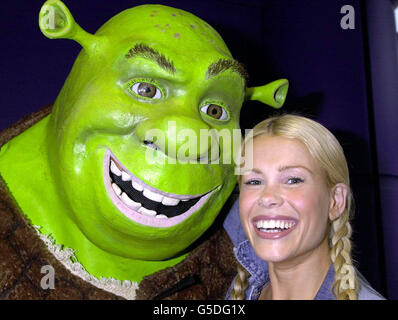 Messenger Shrek 2 Premiere Stock Photo - Alamy