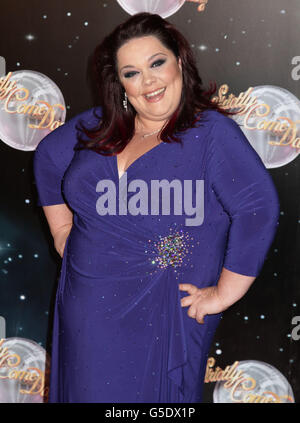 Lisa Riley Strictly Come Dancing 2012 launch - Arrivals London, England ...