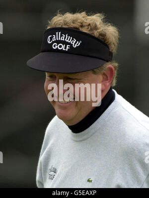 COLIN MONTGOMERIE BRITISH OPEN ROYAL LYTHAM 24 July 1996 Stock Photo ...