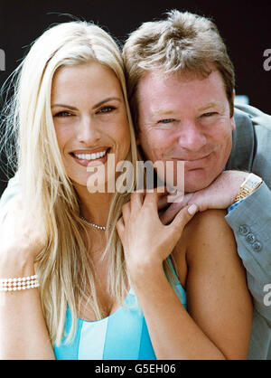 Jim Davidson TV Presenter introduces Melanie Stace his new co star in ...