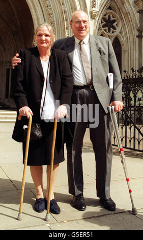 Mrs Elizabeth Bellinger, a male-to-female transsexual, leaves the High ...