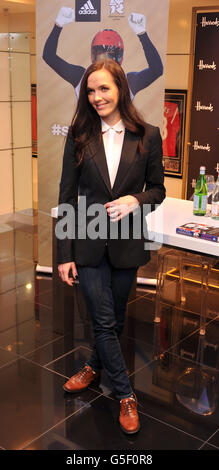 Victoria Pendleton at a signing of her new book 'Between the Lines: My ...