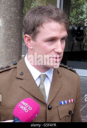 Captain Palmer Winstanley pays tribute to Lance Corporal Christopher ...