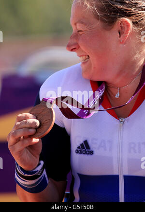 Great Britain's Rachel Morris (left) and Lauren Rowles arrive back at ...