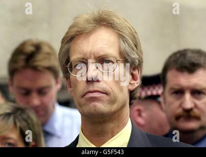 Jenny Higham, friend of Jill Dando outside the Old Bailey in London ...