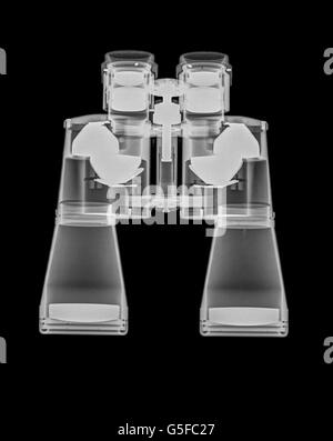 Binoculars under x-ray side view Stock Photo - Alamy