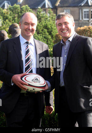 Edinburgh Rugby Managing Director Craig Doherty during the Edinburgh ...