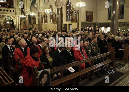 Gillian Meagher Memorial Mass Stock Photo - Alamy