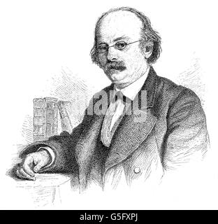 Wilhelm Heinrich Riehl (1823 - 1897) writer, folklorist, steel ...