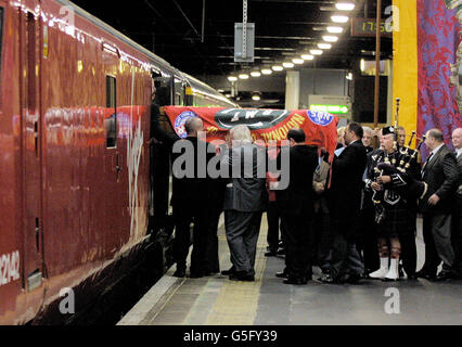 Jimmy Knapp Funeral Stock Photo - Alamy
