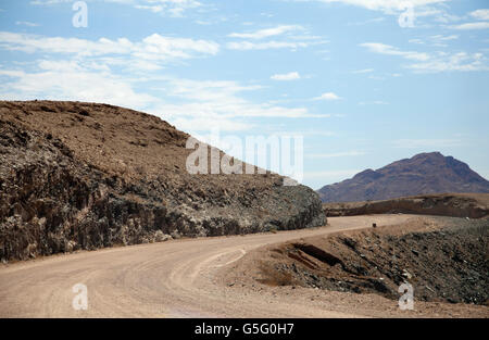 Landscape at Kuiseb Pass, Kuiseb Canyon, Road C14, Namibia Stock Photo ...