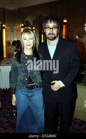 Comedian David Baddiel and girlfriend Morwenna arriving for the ELLE ...