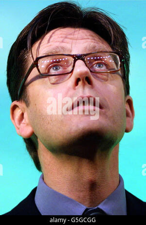 David Liddiment, ITV's director of channels, delivering the set-piece ...