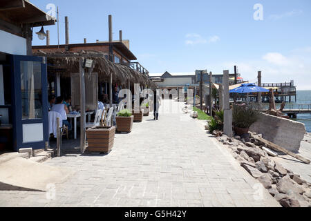 Walvis Bay Waterfront Promenade in Namibia Stock Photo - Alamy
