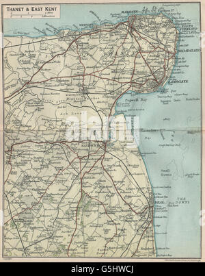 Margate Isle of thanet Kent England UK seaside town Victorian Stock ...