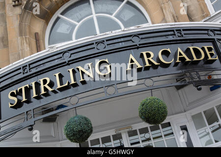 Stirling Arcade Shopping Centre, Scotland, UK Stock Photo - Alamy