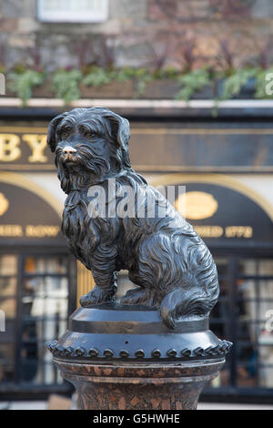 Greyfriars Bobby, Dog Statue, Edinburgh, Scotland, United Kingdom Stock ...