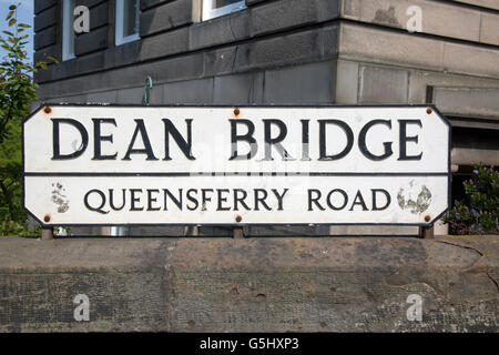 Dean Bridge ( Queensferry Road ), Dean Village with Kirkbrae House to ...