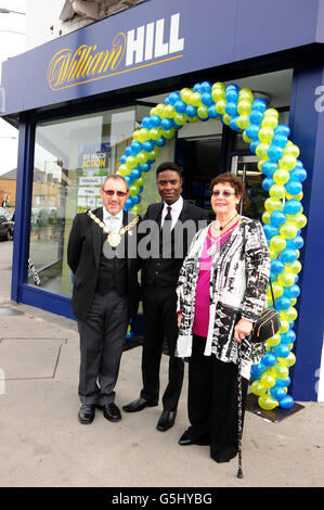 Mayor of Croydon, Councillor Eddy Arram, accompanied by Mayoress, Mrs ...