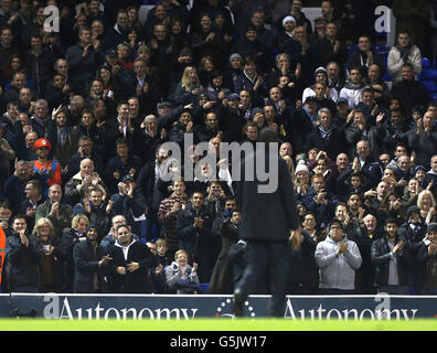 Tottenham Hotspur fans during the Europa League winners parade in North ...