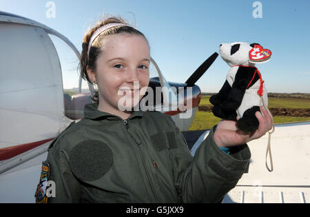 Ellie Carter flying Stock Photo - Alamy
