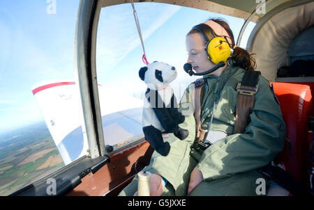 Ellie Carter flying Stock Photo - Alamy