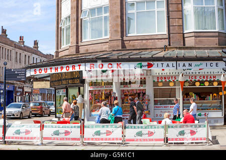 Southport Town centre shopping arcade, Lord Street, Merseyside uk Stock ...