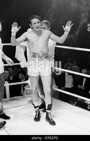 Boxing - Wally Swift - Nottingham Stock Photo - Alamy